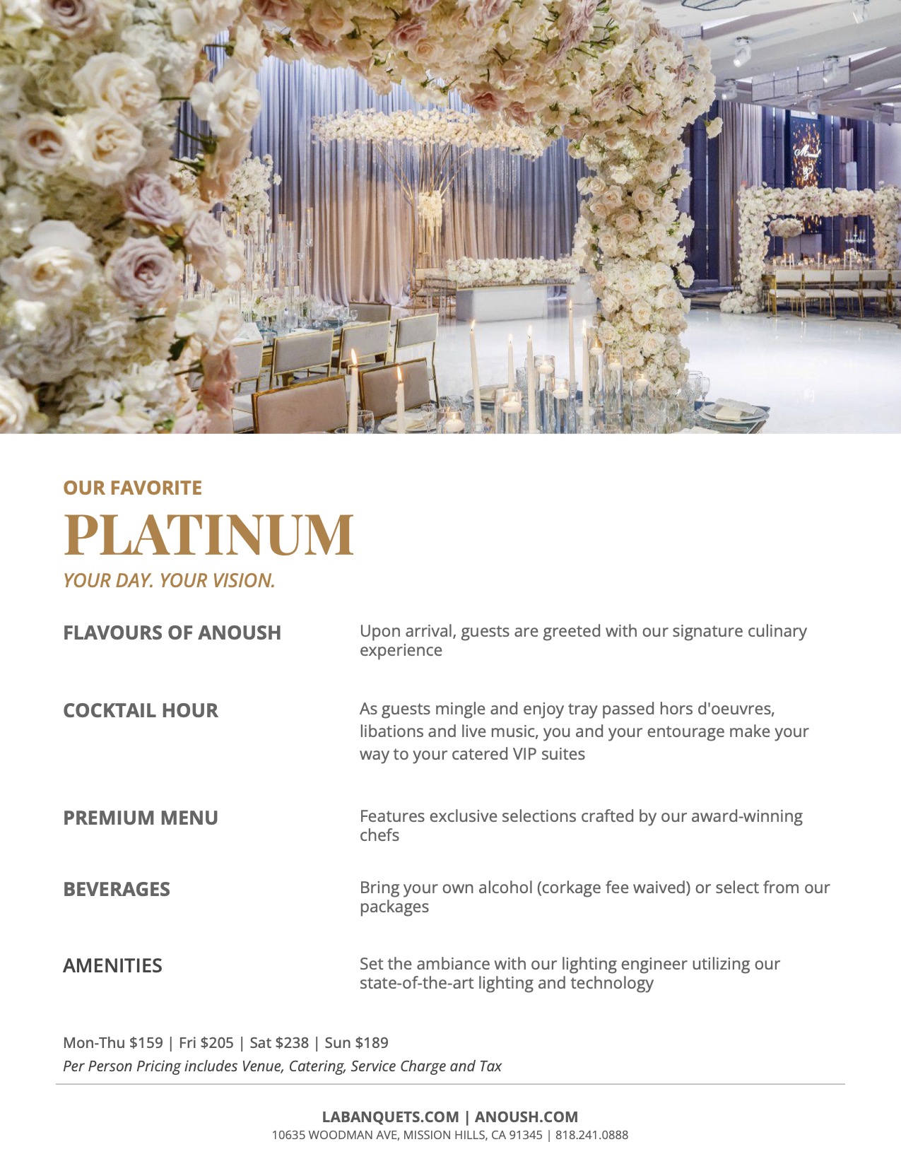 Experiences | Anoush Landmark