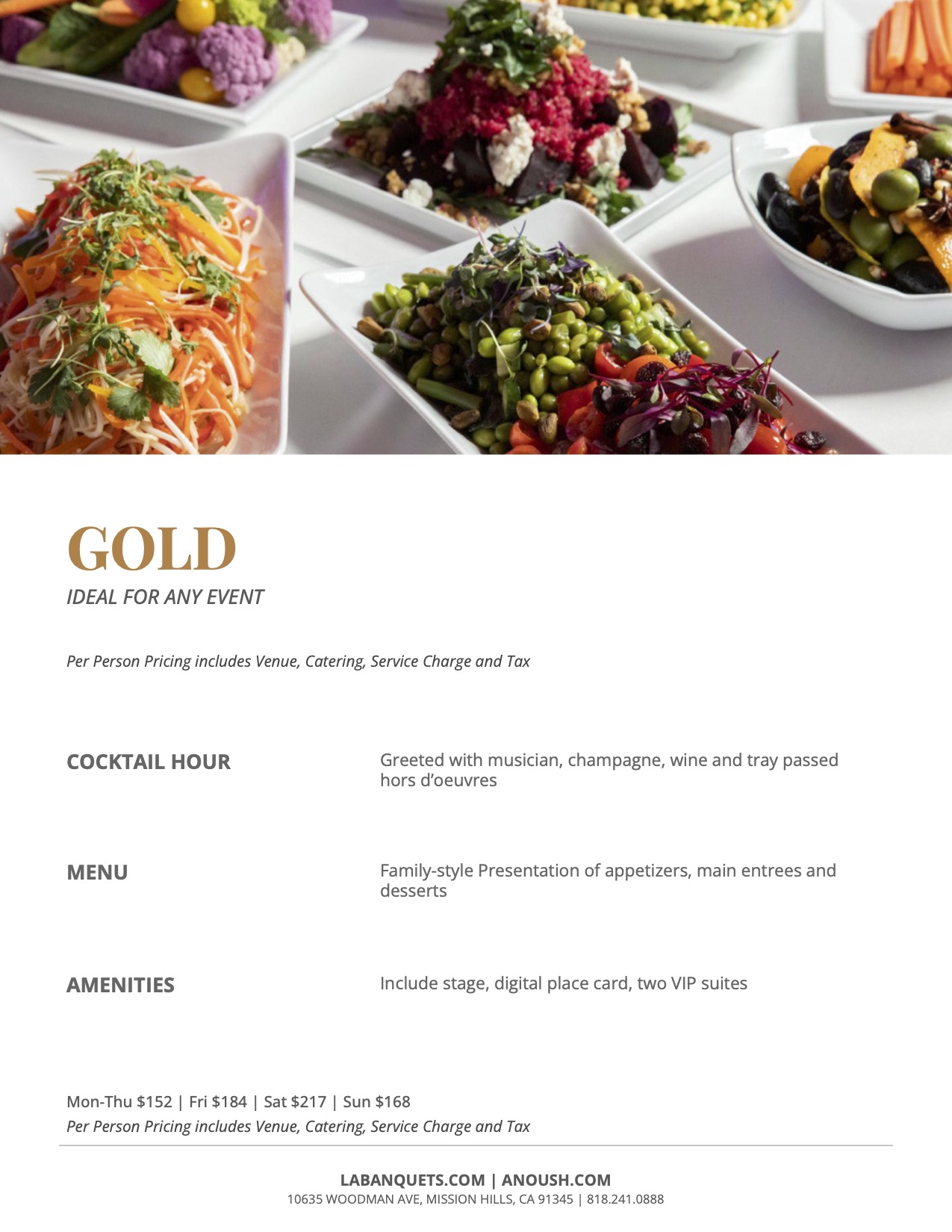 Experiences | Anoush Landmark